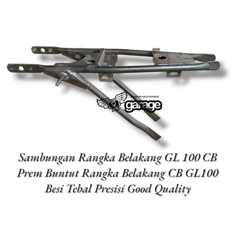 Jual Sambungan Rangka Belakang GL 100 CB Prem Buntut Rangka Belakang CB ...