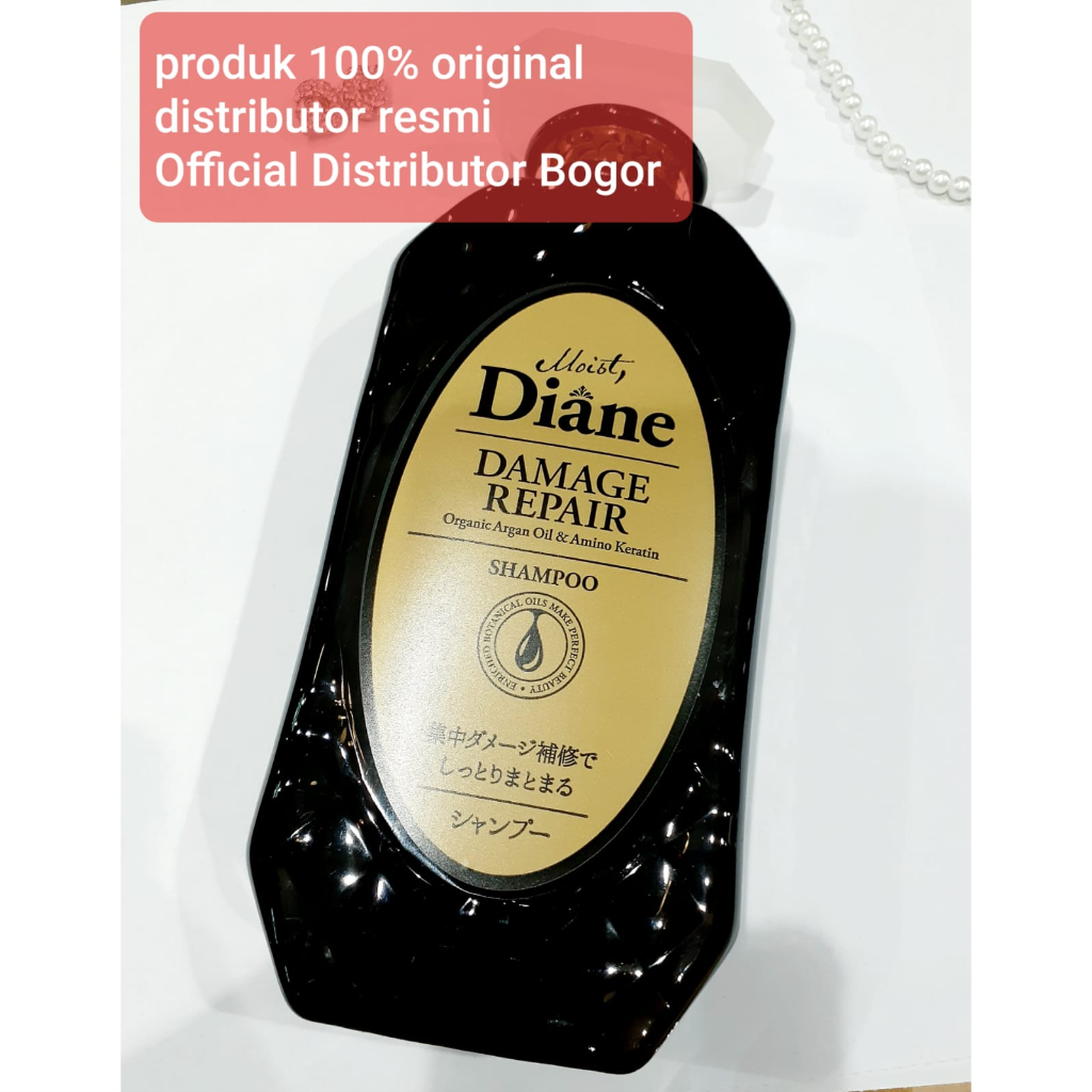 Jual MOIST DIANE PERFECT BEAUTY EXTRA DAMAGE REPAIR SHAMPOO 450ML (100% ...