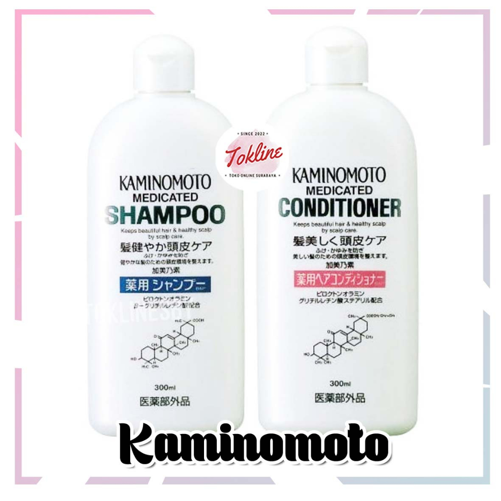 Jual Kaminomoto Medical Shampoo Conditioner 300ml | Shopee Indonesia