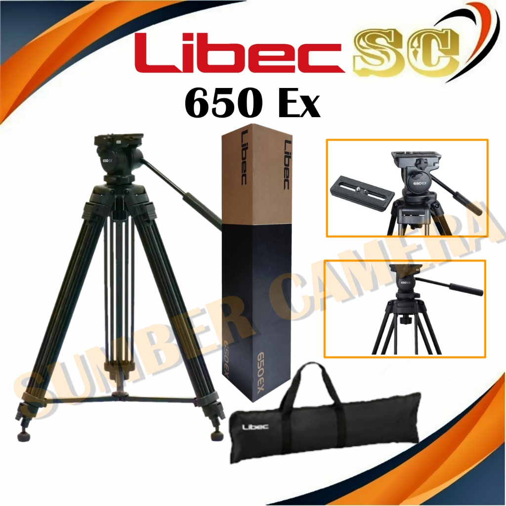 Jual Libec 650 EX Tripod Kamera & Handycam Professional | Shopee Indonesia