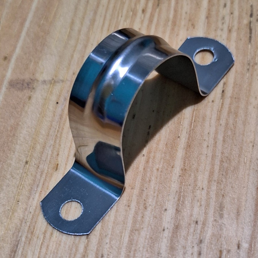 Jual Klem Pipa PVC 1 inch 32mm M32 Stainless Steel 201 Pipe Clamp Tahan ...