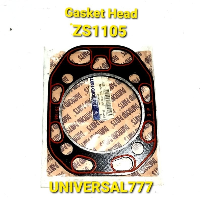Jual S1105 ZS1105 Gasket Cylinder Head Paking Packing Kop S ZS 1105 ...