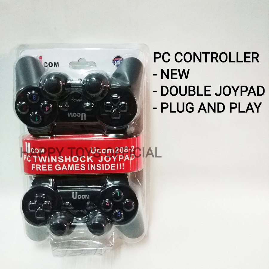 Jual Pc Stik Dual shock joypad Computer controller usb | Shopee Indonesia