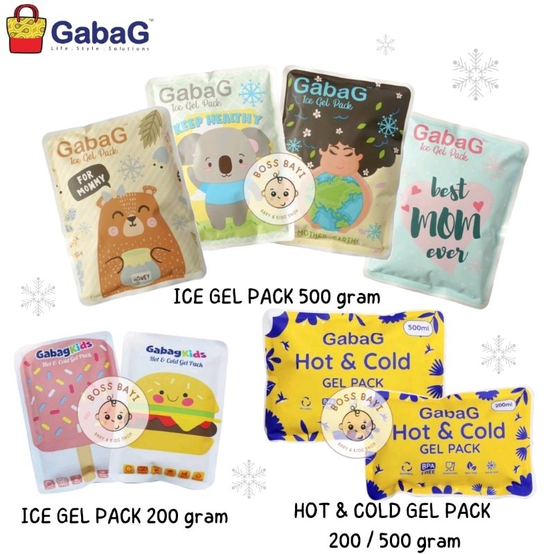 Jual GABAG Ice Gel Pack 500ml / Icegel Es Pedingin / Hot & Cold Gel ...