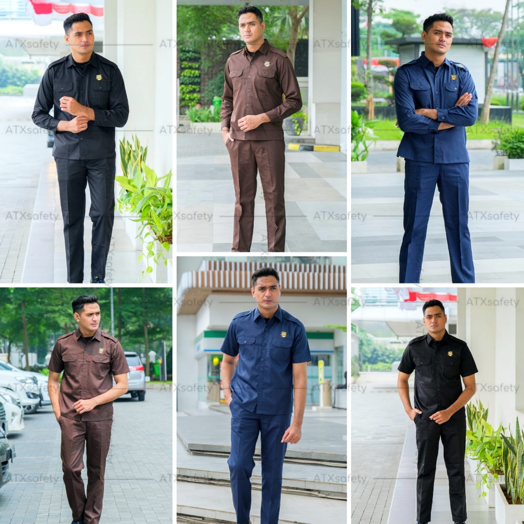 Jual Seragam Satpam Safari Terlengkap & Harga Terbaru Mei 2026 | Shopee ...
