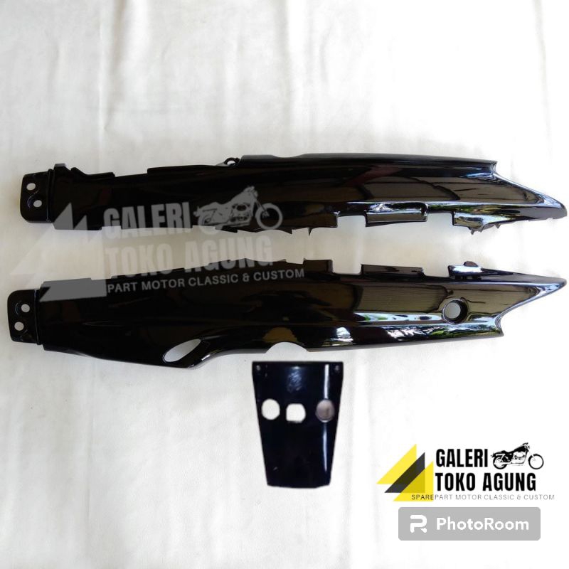 Jual COVER BODY SET YAMAHA FIZR WARNA KUNING SILVER BODI SET SAMPING ...