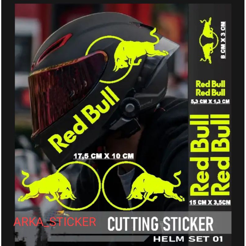 Jual STICKER HELM FULL FACE/STICKER HELM VARIASI CUTTING 1 SET | Shopee ...