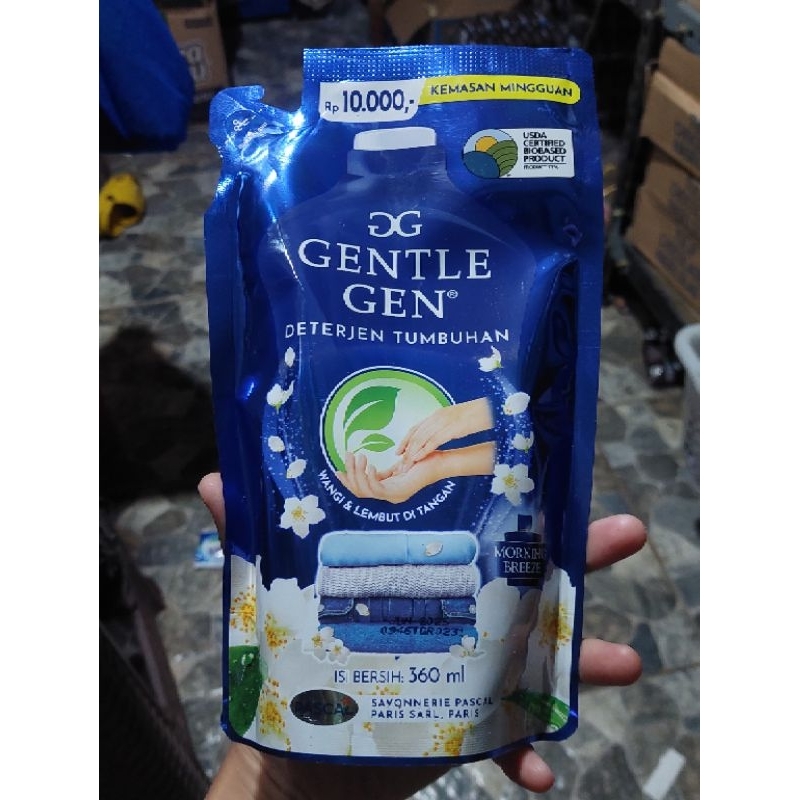 Jual Detergen Gentle Gen pouch 360ml | Shopee Indonesia