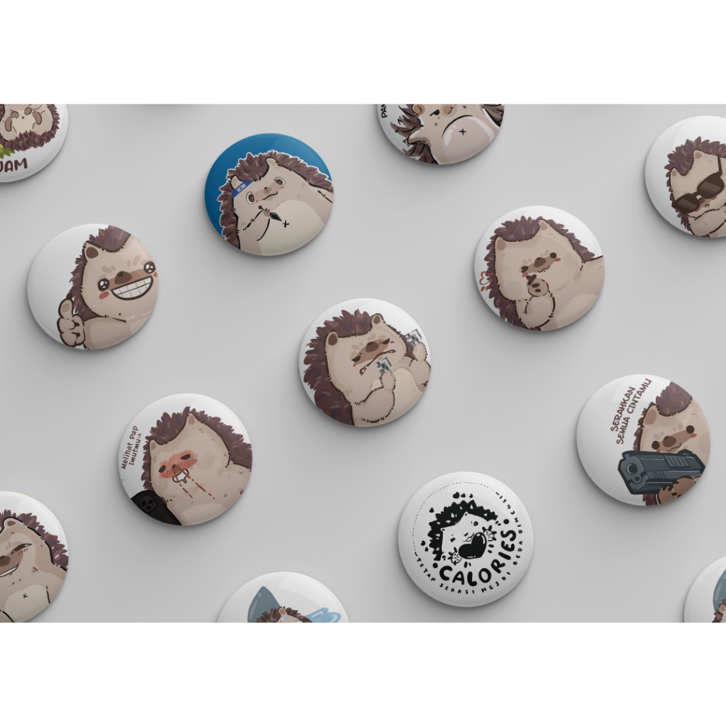 Jual Calories Pin Lucu gemes imut kawai motif Daki Dari ᴄᴀʟᴏʀɪᴇs ! # ...