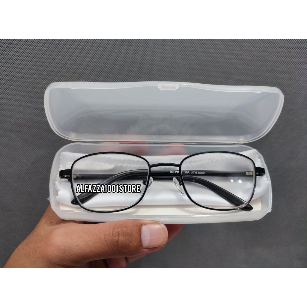 Jual M5002- Kacamata Baca Besi model kotak bahan besi kombinasi kokoh ...