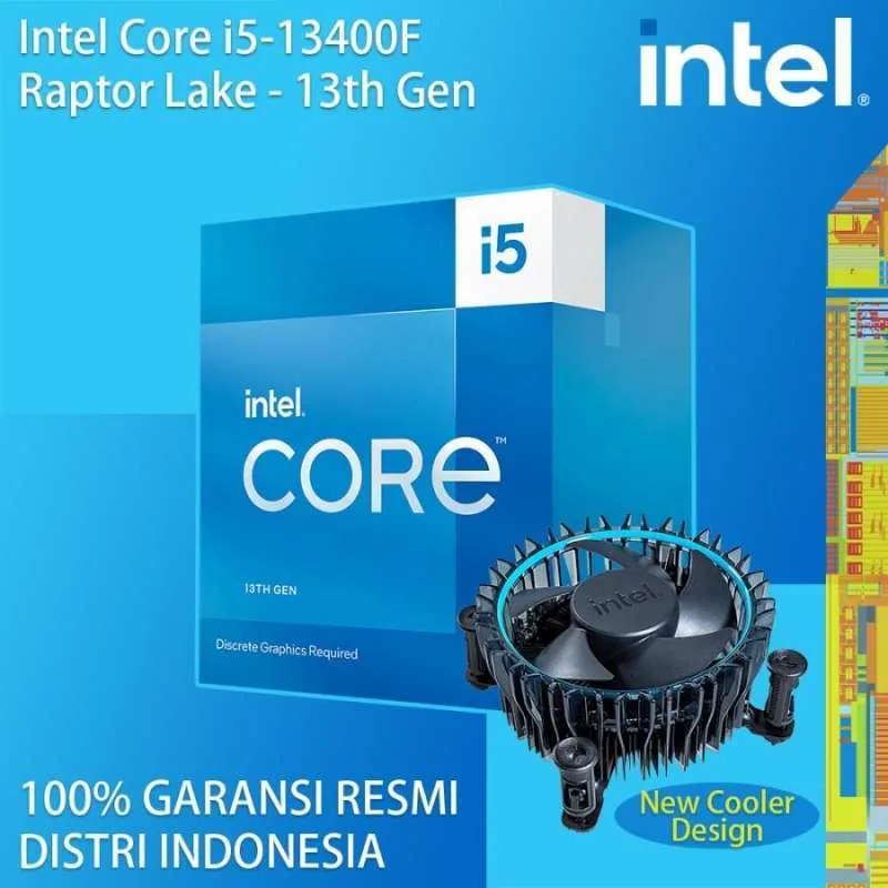 Jual Processor Intel Core i5-13400F 1.8GHz LGA 1700 Raptor Lake Gen 13 BOX | Shopee Indonesia