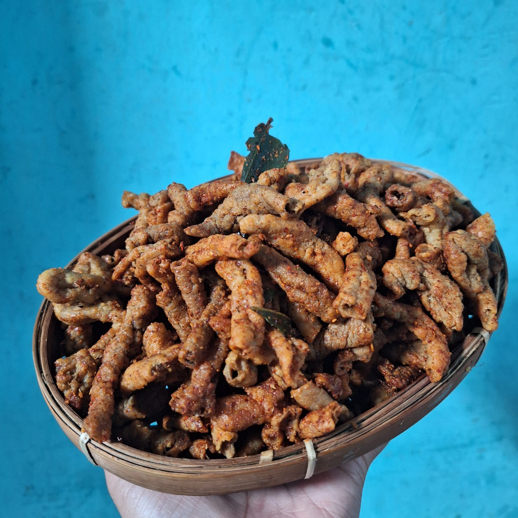 Jual USUS CRISPY 100GR PEDAS DAUN JERUK KHAS BSC | Shopee Indonesia