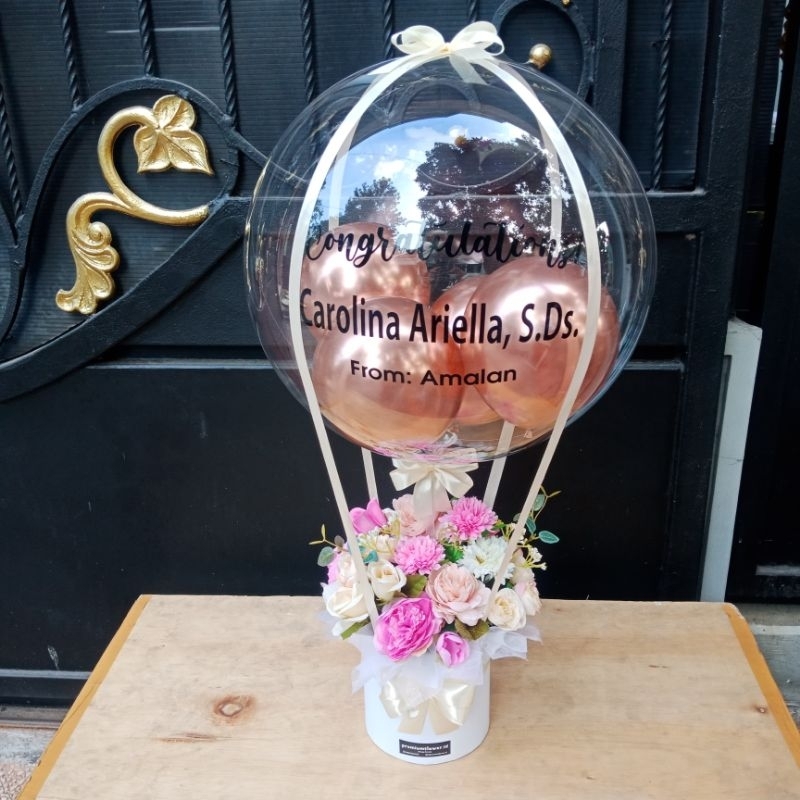 Jual buket balon buket bunga kado ulang tahun kado wisuda kado ...