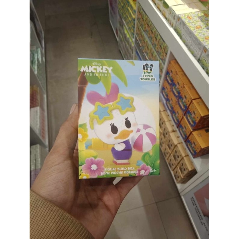 Jual MINISO Mickey And Friends Beach Collection Figure Model Blink Box ...
