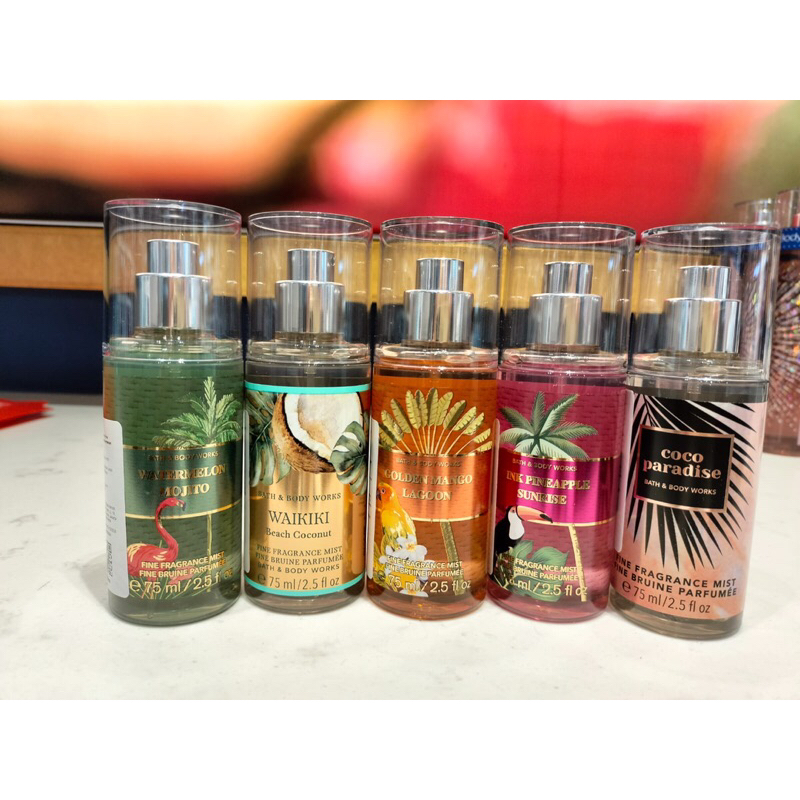 Jual COCO PARADISE BODY MIST 75ml BATH&BODY WORKS | Shopee Indonesia
