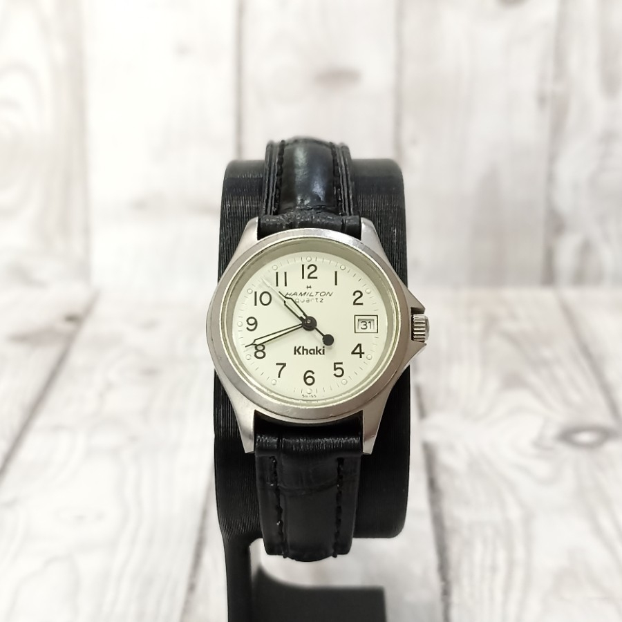 Jual Jam Tangan Hamilton Khaki Field Military Women Quartz Second Bekas ...