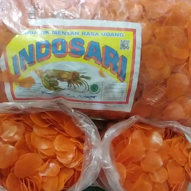 Jual Krupuk Mentah Rasa Udang Indosari Shopee Indonesia