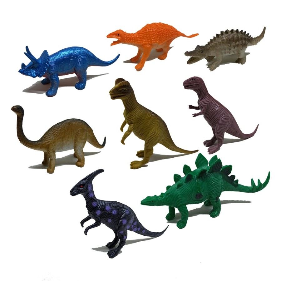 Jual Mainan Dino World / Dunia Dinosaurus Besar isi 8pcs (F283 ...