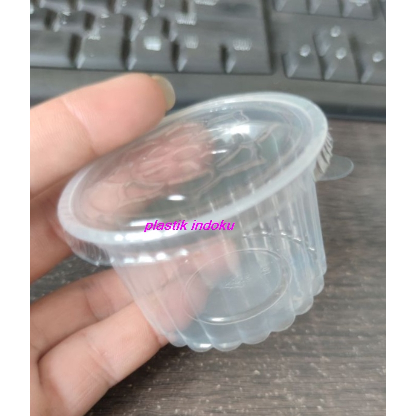Jual Gelas Plastik Bening 60ml Belimbing / Cup Jelly Pudding Isi 50 + Tutup | Shopee Indonesia