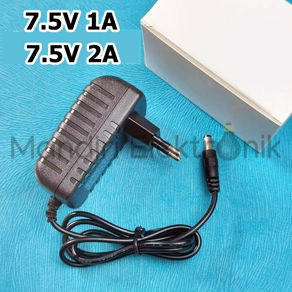 Jual Adaptor 7.5V 1A 2A 7,5 Volt 1 Ampere 2 Ampere Switching Power Supply Charger Speaker 7,5 ...