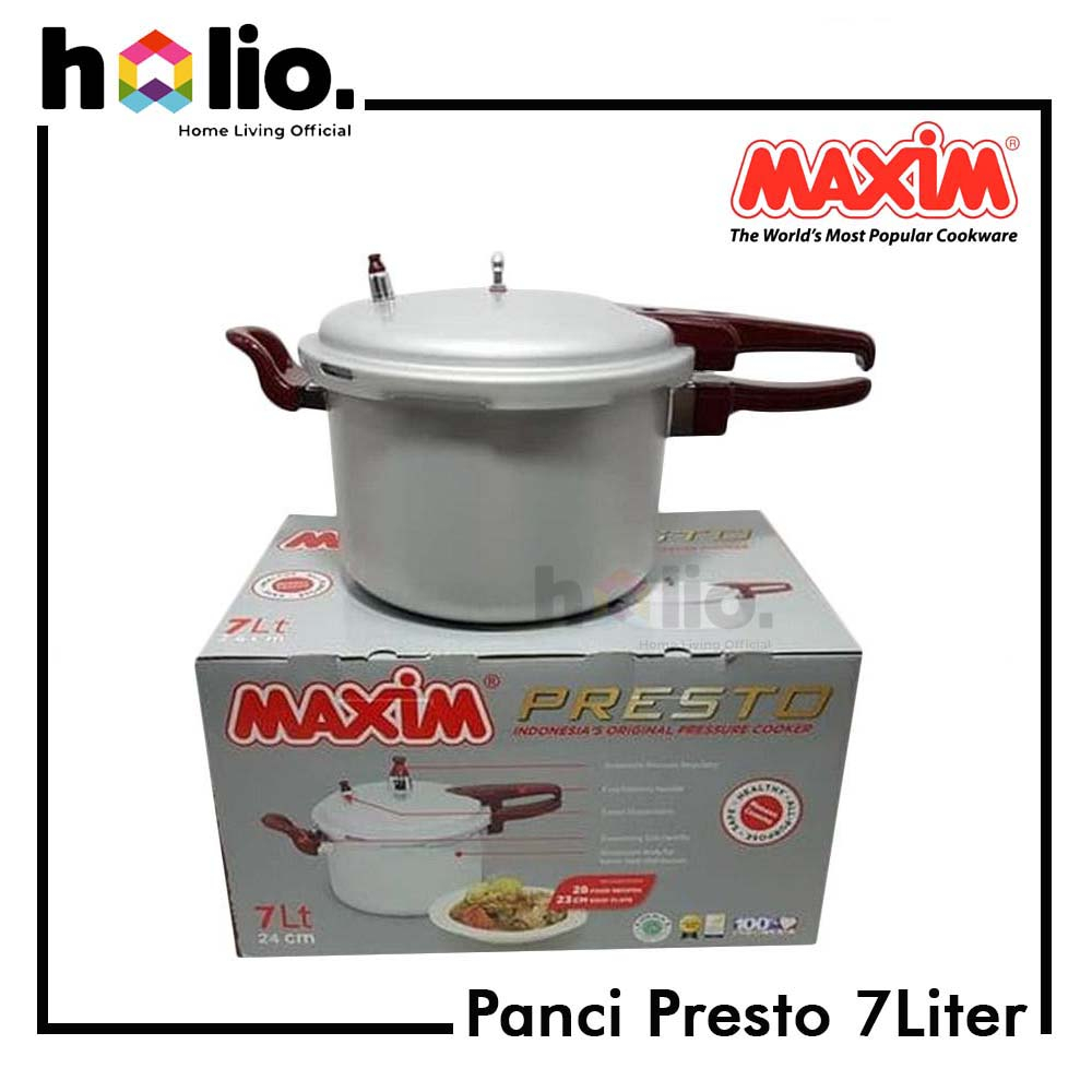 Jual Panci Presto Pressure Cooker Maxim kapasitas 7 liter | Shopee Indonesia