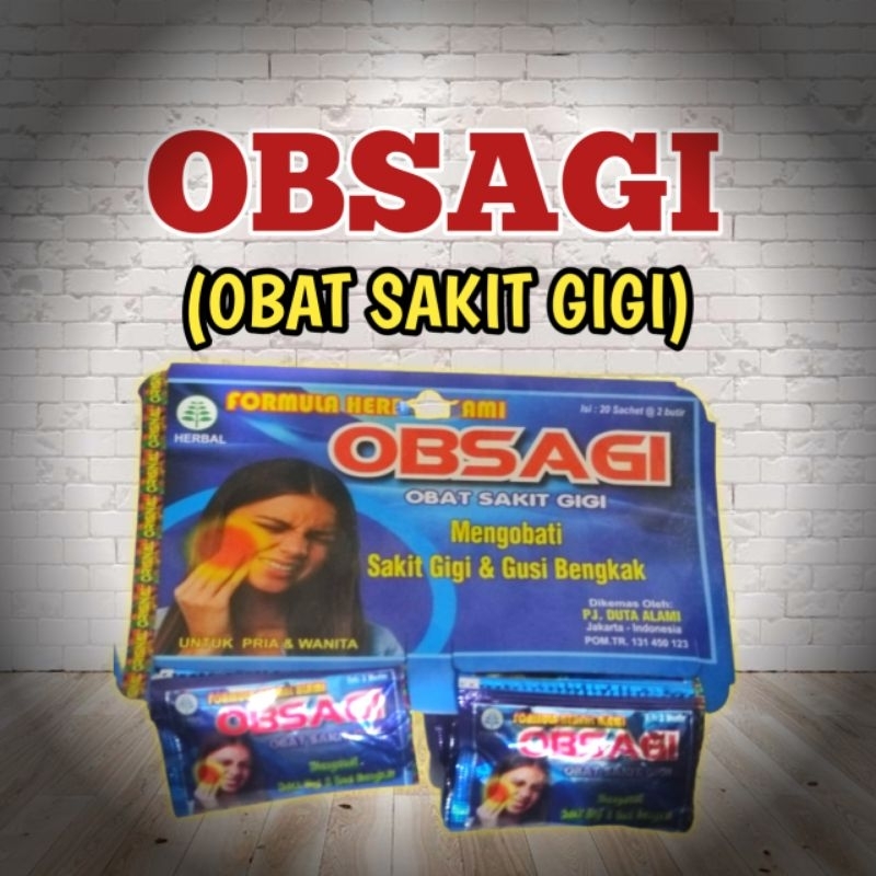 Jual OBSAGI(OBAT SAKIT GIGI) DIJAMIN 100% ORIGINAL | Shopee Indonesia