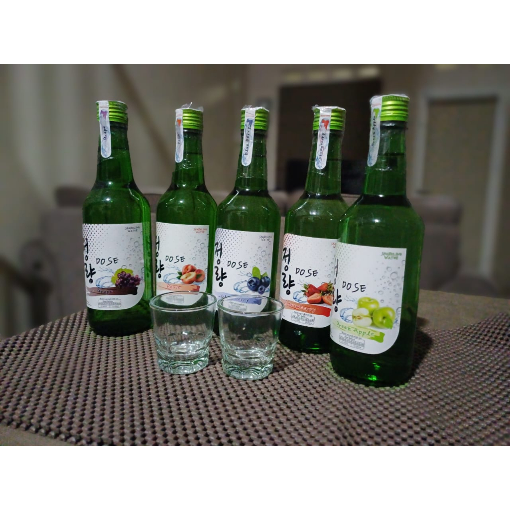 Jual SOJU HALAL DOSE / SPARKING WATER / MINUMAN SODA /100% HALAL MUI ...