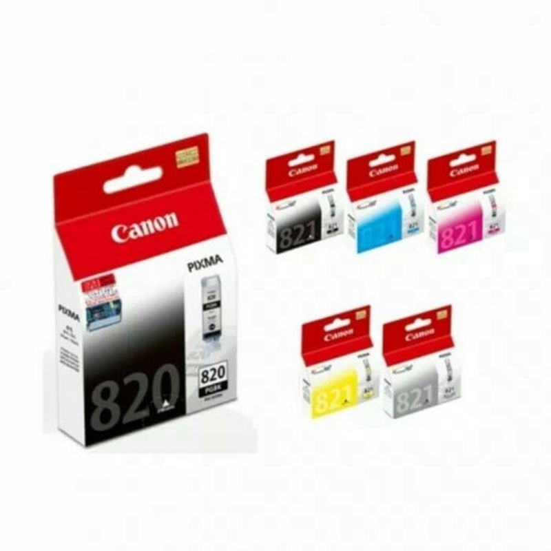Jual TINTA CANON 820 821 ORIGINAL SET | Shopee Indonesia