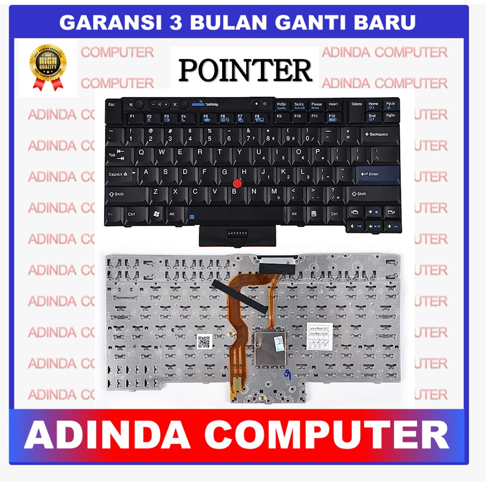 Jual Keyboard Lenovo Thinkpad T410 T400s T410i T410s T410si T420 T420si T420i T420s T510 T510i ...