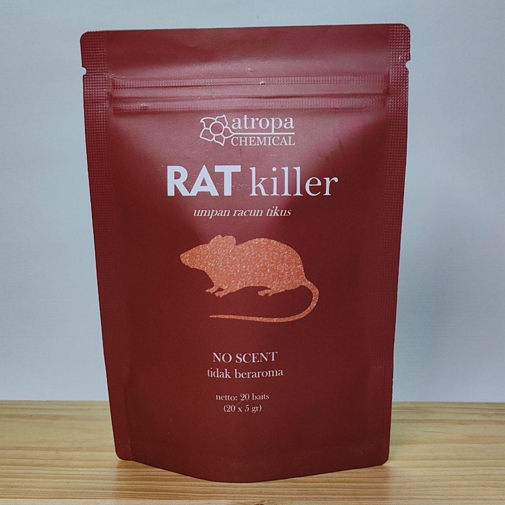 Jual Atropa Chemical RAT KILLER - Racun pembunuh tikus | Umpan balok 20 ...