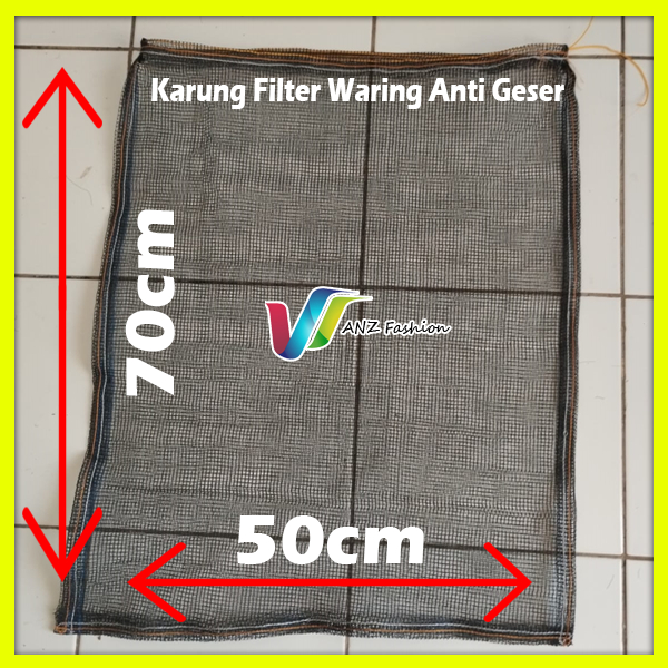 Jual Karung Filter Untuk media filter bahan waring anti geser double ...