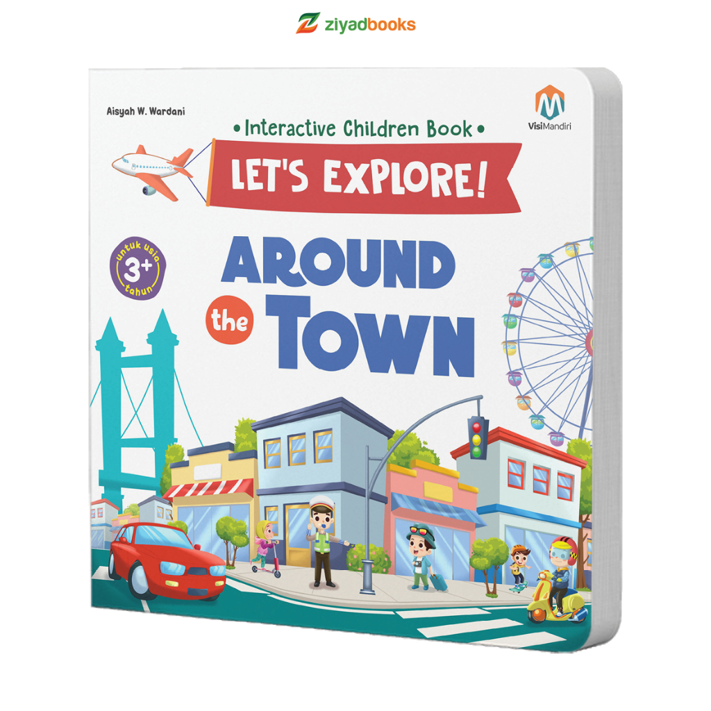 Jual Ziyadbooks - Buku Anak - Lets Explore! Around The Town Boardbook ...