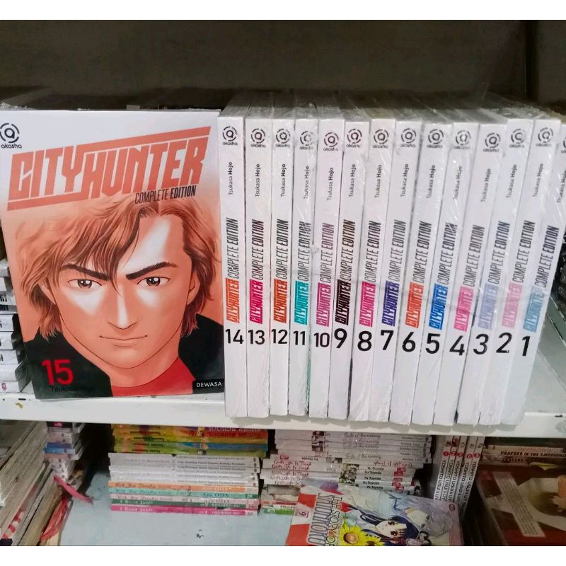 Jual komik City Hunter Complete Edition vol 1-15 OG | Shopee Indonesia