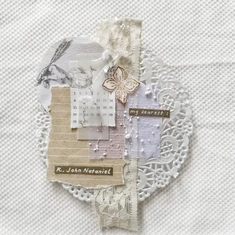 Jual Hiasan Dekorasi Ephemera Satuan Collage untuk Diary Journal Album ...