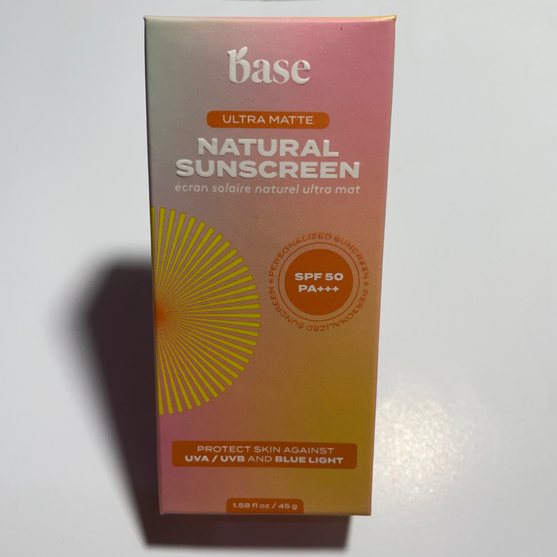 Jual [NEW] BASE - Ultra Matte Natural Sunscreen SPF 50 PA+++ 45 gr ...