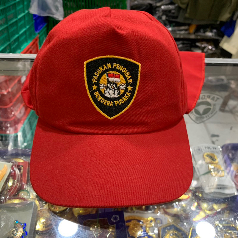 Jual TOPI PASKIBRA MODEL JEPANG BORDIR PASKIBRA TOPI PASKIRBA | Shopee ...