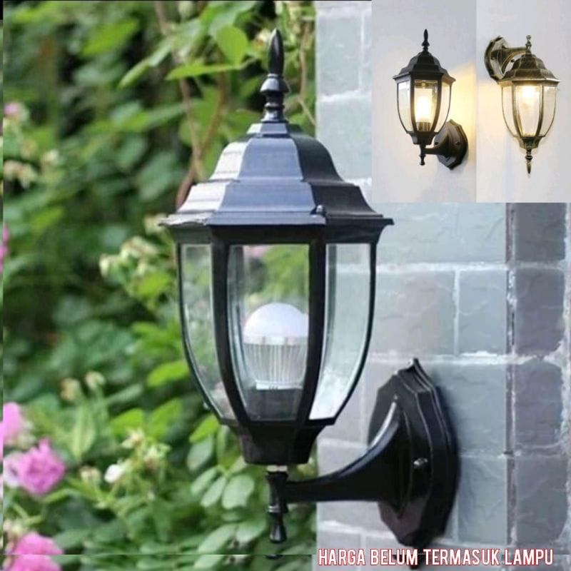 Jual LAMPU DINDING VINTAGE KLASIK/LAMPU OUTDOOR/LAMPU TEMPEL/LAMPU ...