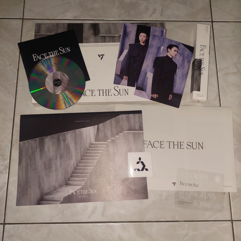 Jual DAPAT SEMUA YG DI FOTO ALBUM ONLY SEVENTEEN FACE THE SUN FTS VERSI ...