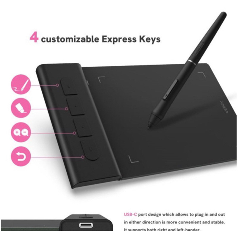Jual VEIKK VK340 pen tablet | Shopee Indonesia