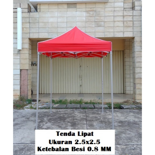 Jual Tenda Lipat Ukuran 2.5x2.5 Besi Super Premium - Tenda Matic ...