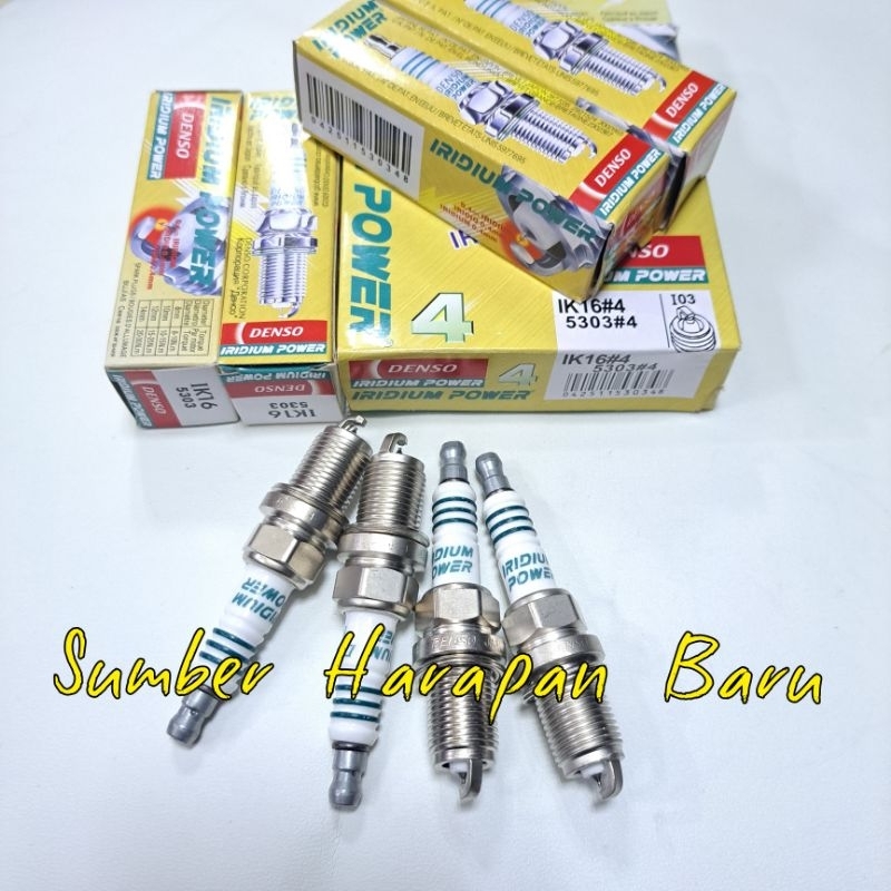 Jual Busi Iridium Denso Corolla Great Soluna Altis Yaris Limo Vios IK16 ...