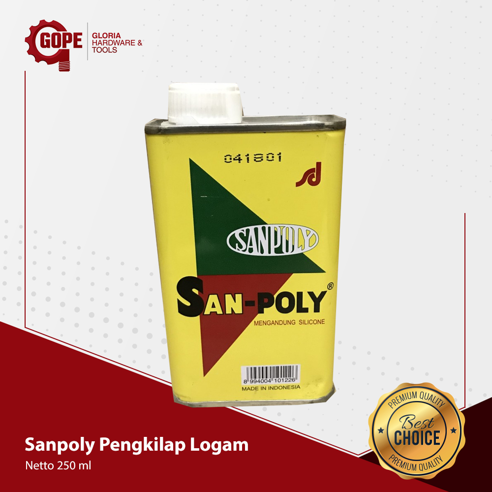 Jual Sanpoly Pengkilap Kendaraan Body Mobil Motor Dan Logam Ukuran 250 Ml | Shopee Indonesia
