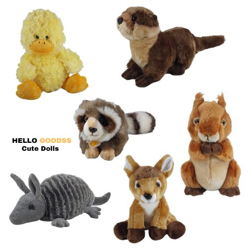 Jual BONEKA BEBEK DUCK ARMADILLO BERANG-BERANG RAKUN TUPAI KANCIL CUTE ...