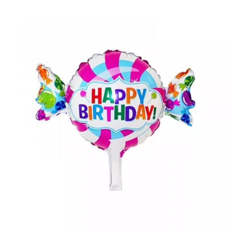 Jual Balon happy birthday candy | balon happy birthday permen | balon ...