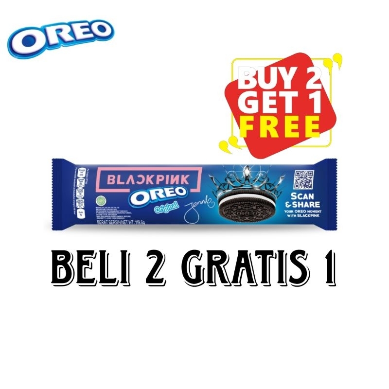 Jual Oreo Biskuit Cream 119 gr Original | Shopee Indonesia