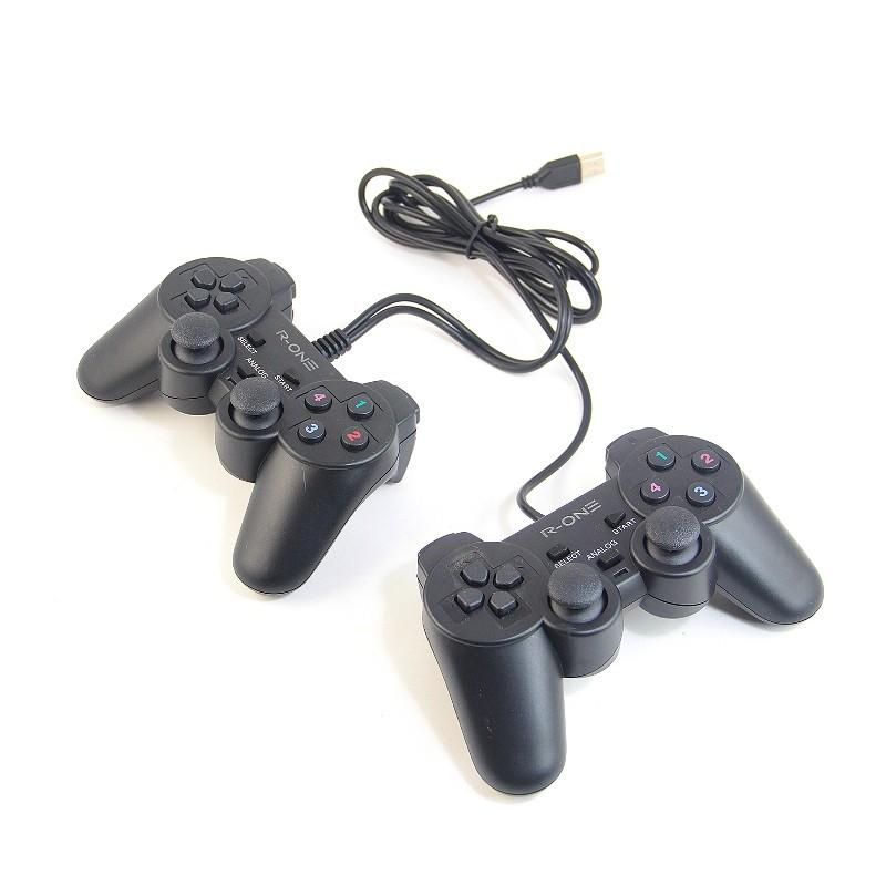 Jual STICK PS USB LAPTOP GAMEPAD PC Gamepad double Hitam Getar | Shopee ...