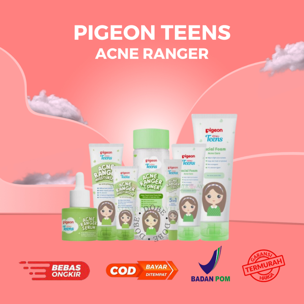 Jual PIGEON TEENS Acne Ranger Series | Shopee Indonesia