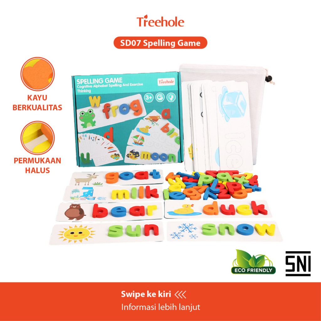 Jual Beringin Toys - Mainan Edukasi Anak Puzzle Kayu Abjad Alphabet ABC ...