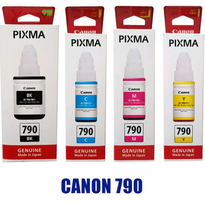Jual TINTA CANON GI-790 (BLACK = 135 ML, COLOR = 70 ML) | Shopee Indonesia