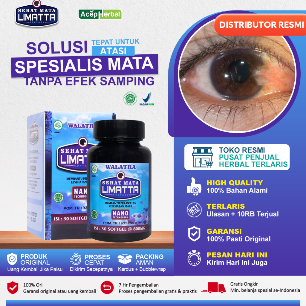 Jual Limatta Sehat Mata - Obat Mata Berlemak Mata Minus Katarak Rabun ...